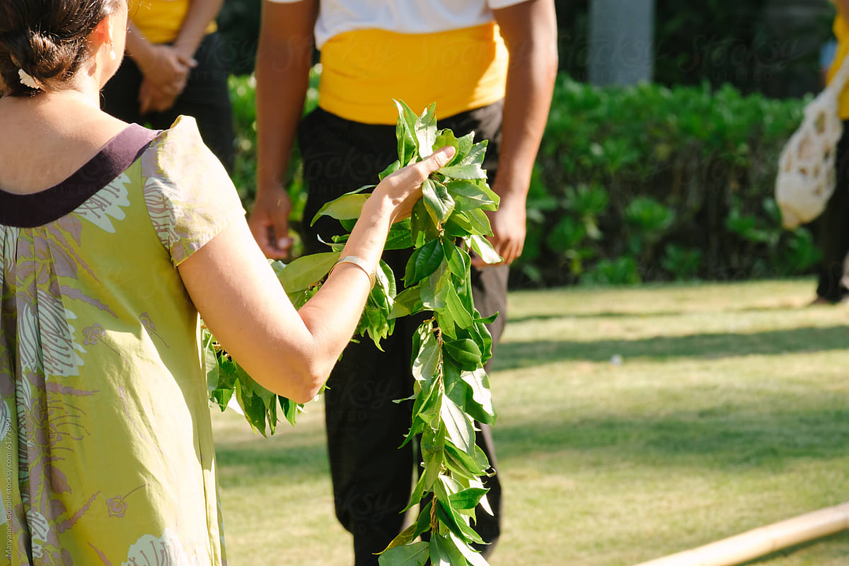 "King Kamehameha Lei Draping Ceremony" by Stocksy Contributor "Maryanne ...