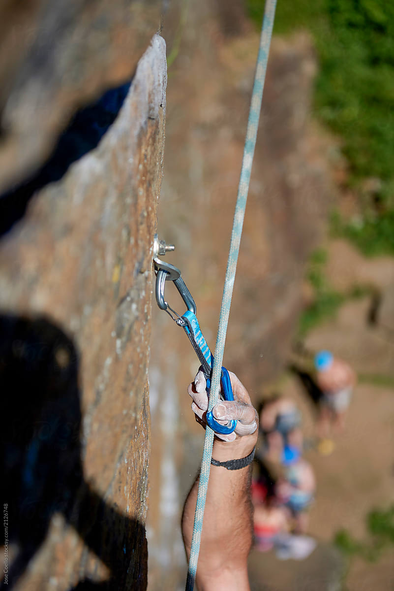 "Rock Climbing" by Stocksy Contributor "Jose Coello" - Stocksy