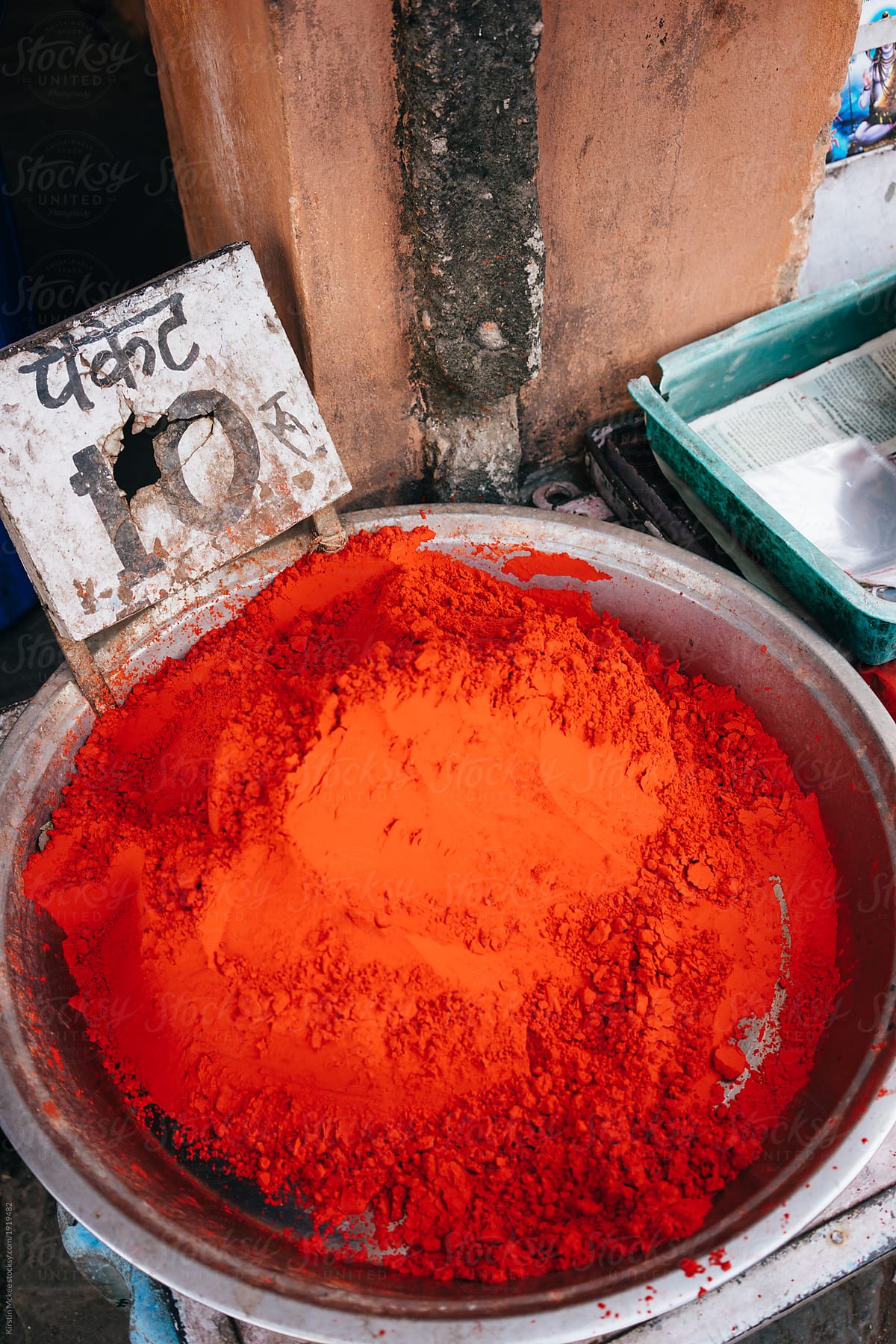 "Coloured Paint Used For The Festival Of Holi" by Stocksy Contributor ...