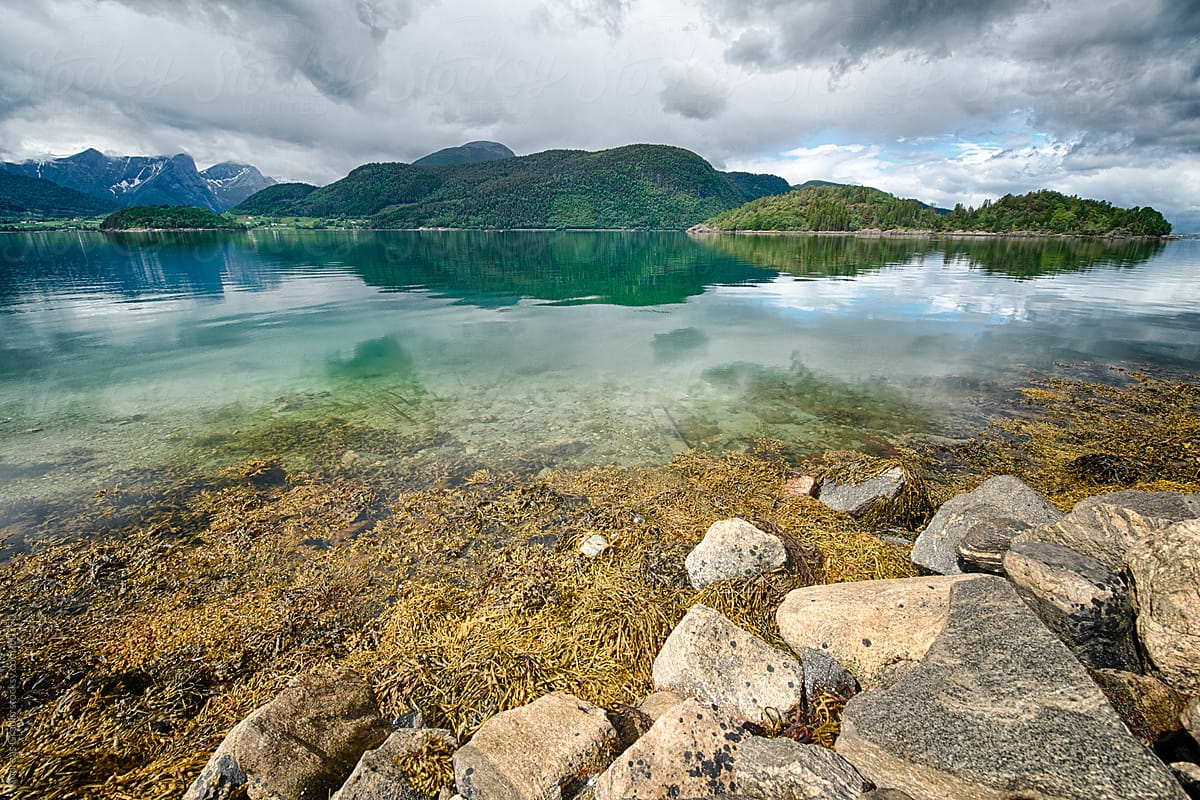 "Fjord Landscape In Norway" by Stocksy Contributor "Andreas Gradin ...