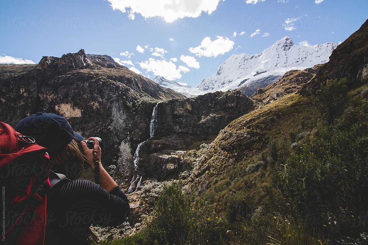 "Backpacker Taking Photo Of Wilderness" by Stocksy Contributor "Tari ...