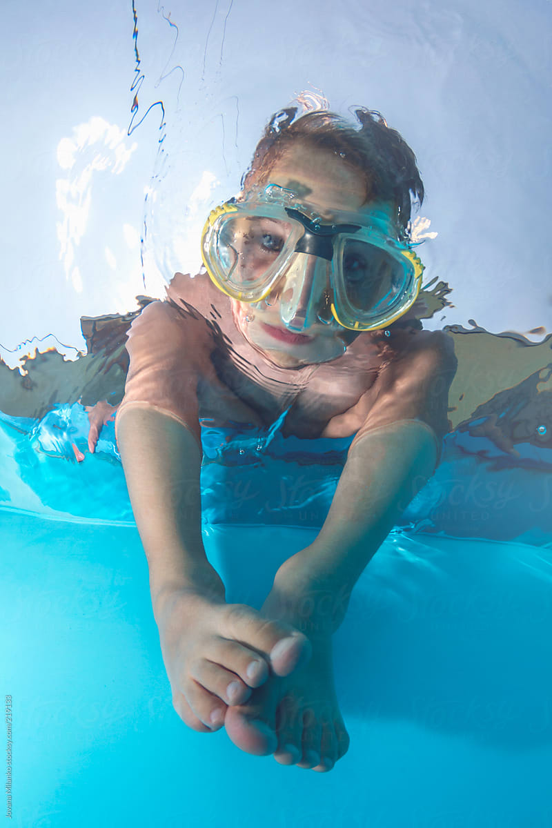 "Feet And Head Underwater" by Stocksy Contributor "Jovana Milanko ...