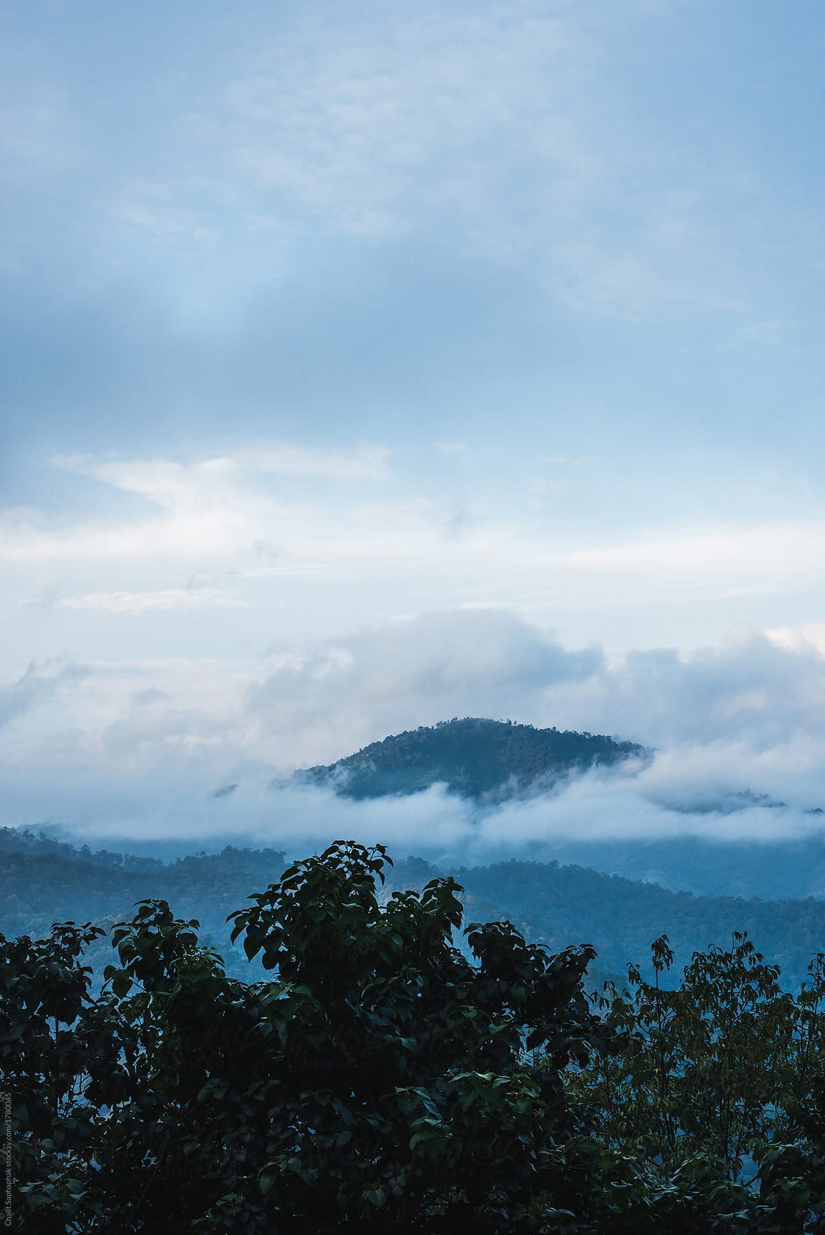 "Thailand Mountains" by Stocksy Contributor "Chalit Saphaphak" - Stocksy