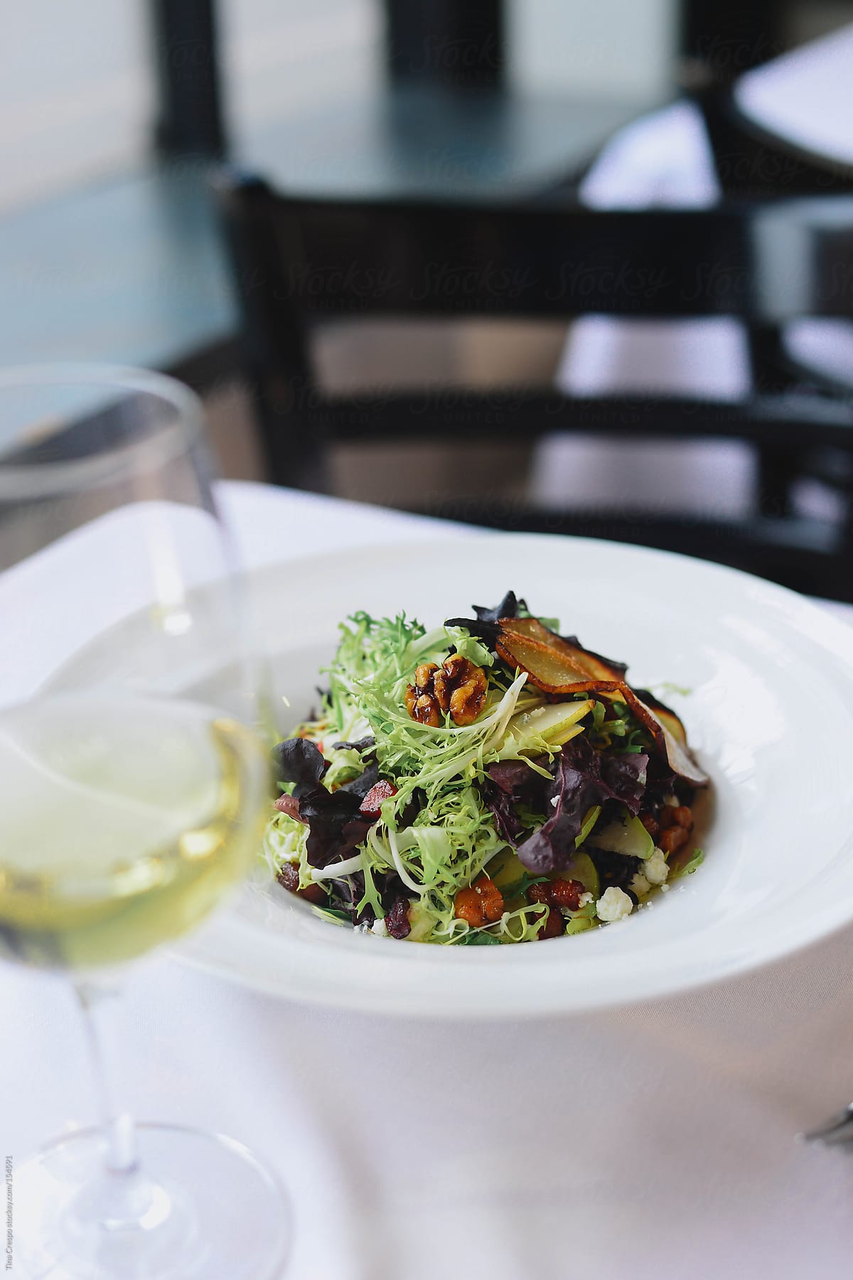 "Fresh Spring Salad" by Stocksy Contributor "Tina Crespo" - Stocksy