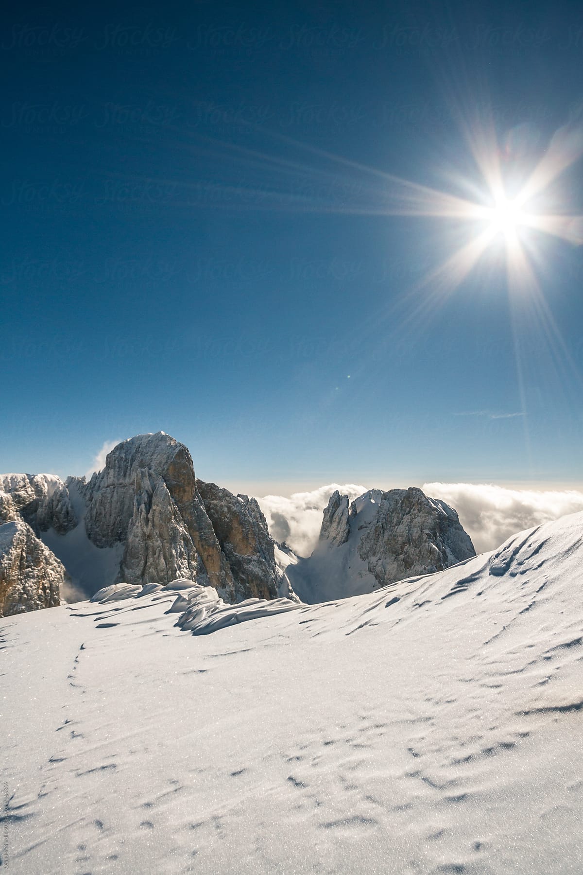 "Snowcovered Mountains In Italian Alps" by Stocksy Contributor "Akela ...