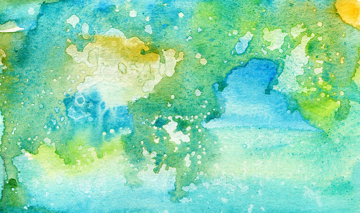"Watercolor Nature Inspired Texture" by Stocksy Contributor "Liliya ...