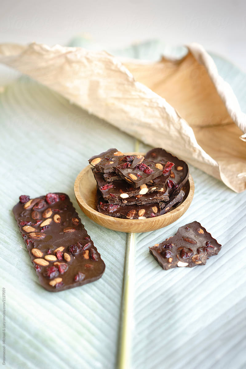 "Sweet Homemade chocolate Bar In Close-up" by Stocksy Contributor ...