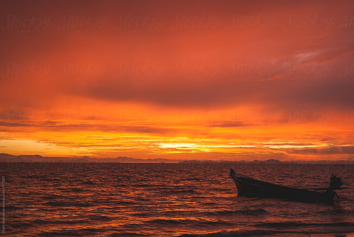 "Boat" by Stocksy Contributor "Chalit Saphaphak" - Stocksy