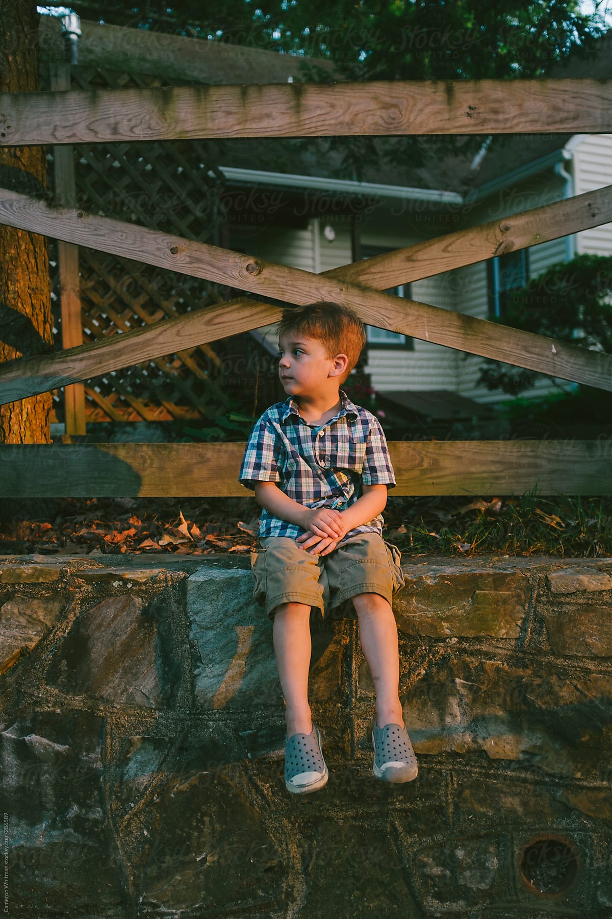 "Summer Boy Portraits" by Stocksy Contributor "CWP, LLC" - Stocksy