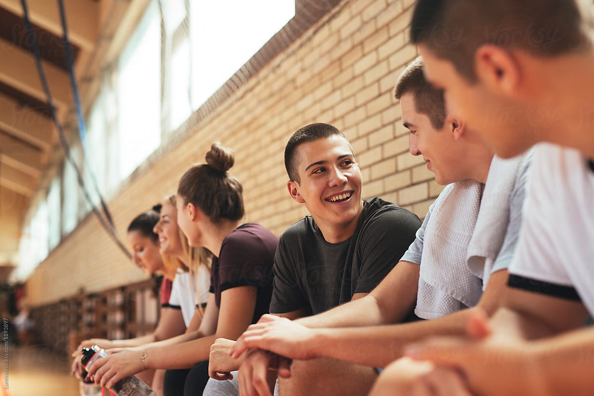 "Students At School Gym" by Stocksy Contributor "Lumina" - Stocksy
