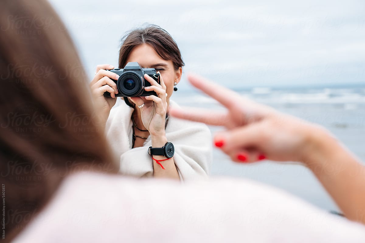 "Photoshoot Outdoor Near The Sea. Girlfriends." by Stocksy Contributor ...