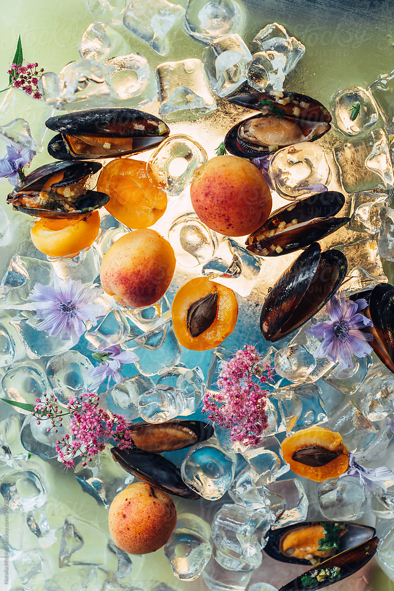 "Still Life With Ice." by Stocksy Contributor "Natalia Mishina" - Stocksy