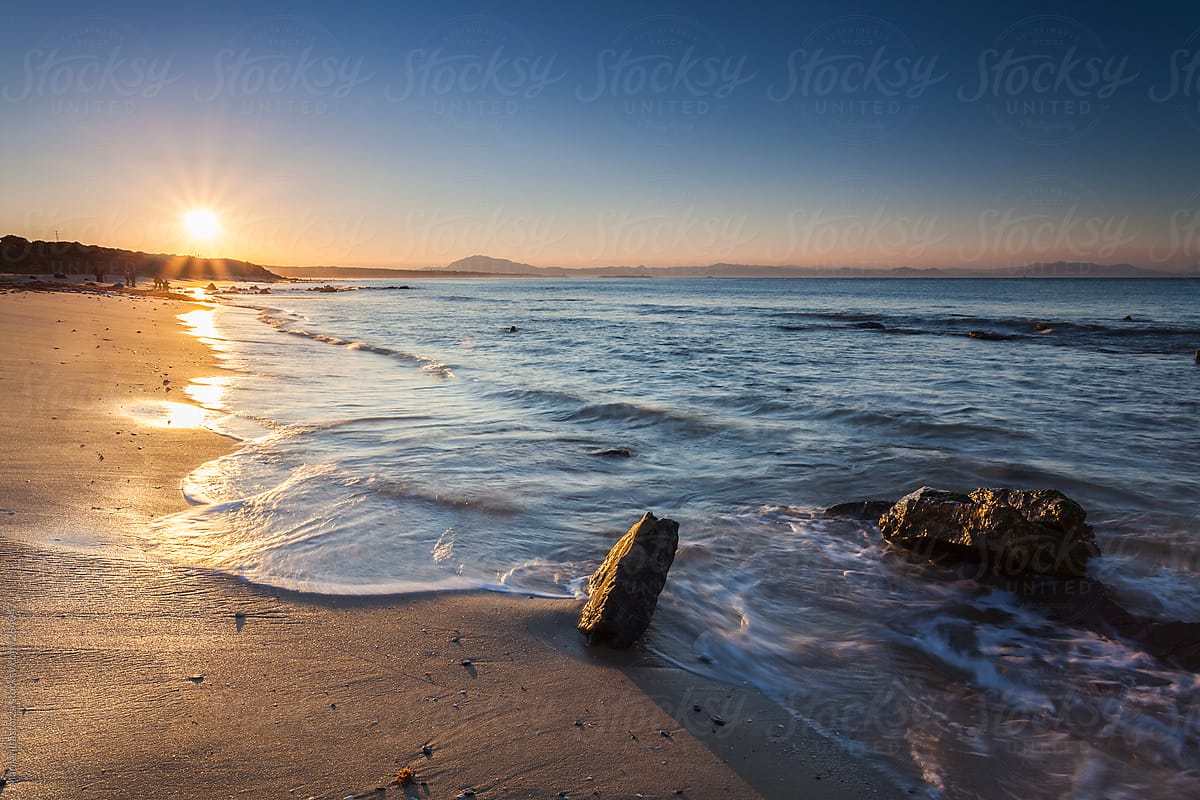 "Beach Landscape At Sunset" by Stocksy Contributor "Marilar Irastorza ...