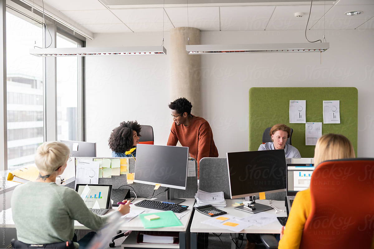 "Usual Day At Office" by Stocksy Contributor "Hernandez & Sorokina ...