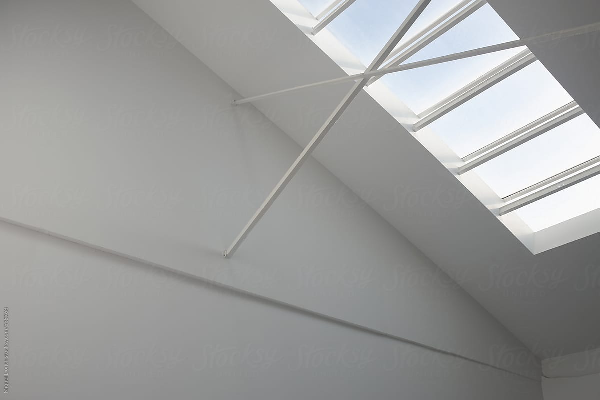 "Architectural Detail Of A Ceiling With A Light Window" by Stocksy ...