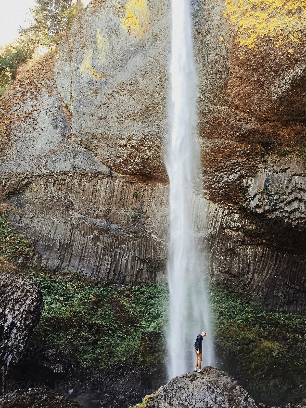 "Beautiful Waterfall In Oregon" by Stocksy Contributor "Branden Harvey ...