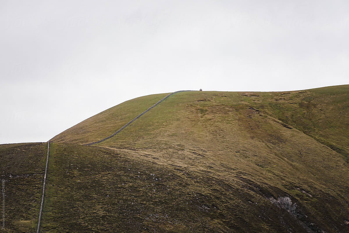"The 22km Wall Of Norther Ireland" by Stocksy Contributor "Thomas Skrlj ...