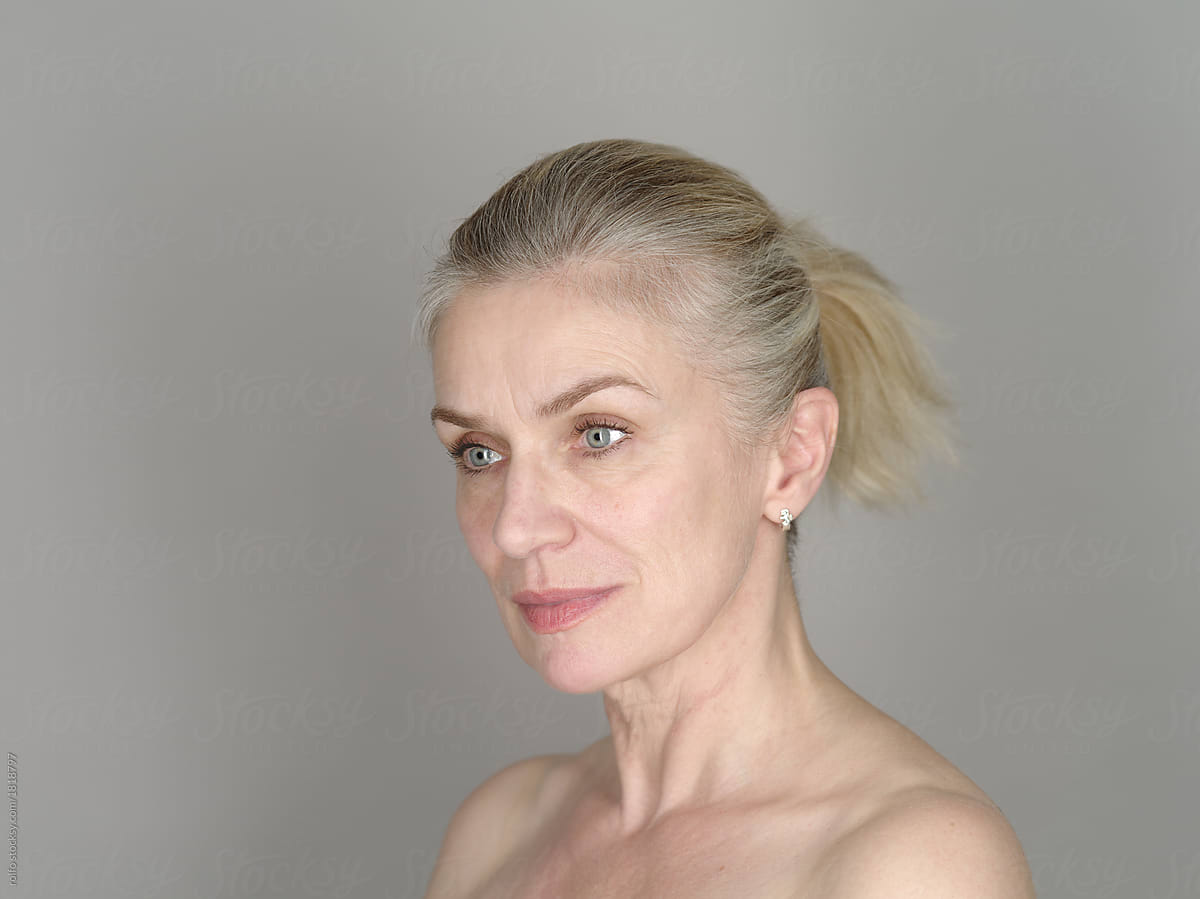 "Wonderful Mature Model Posing In Studio" by Stocksy Contributor "Rolfo ...