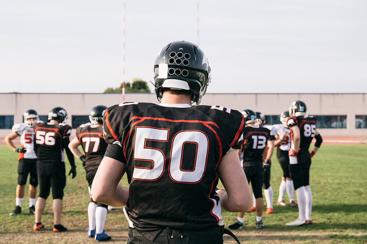 "Anonymous Player On Stadium" by Stocksy Contributor "Inuk Studio ...
