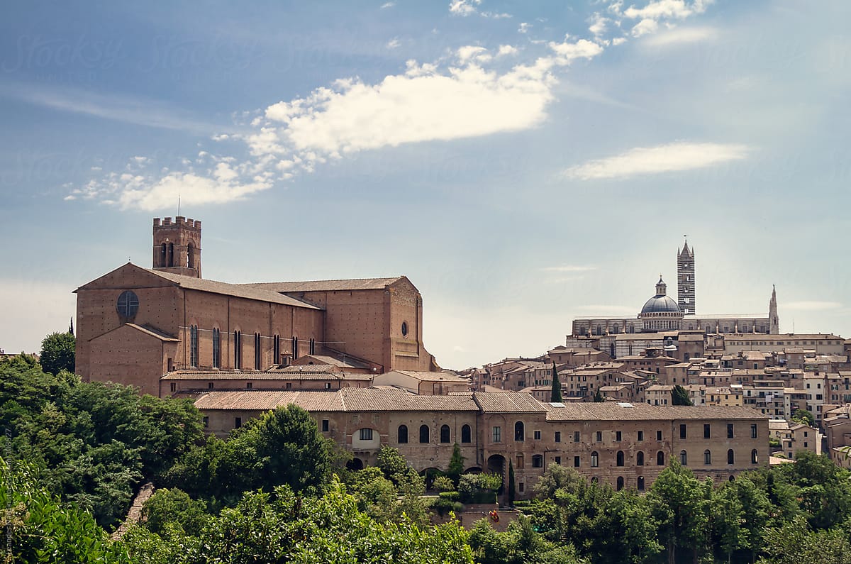 "Siena Cityscape" by Stocksy Contributor "Akela - From Alp To Alp ...