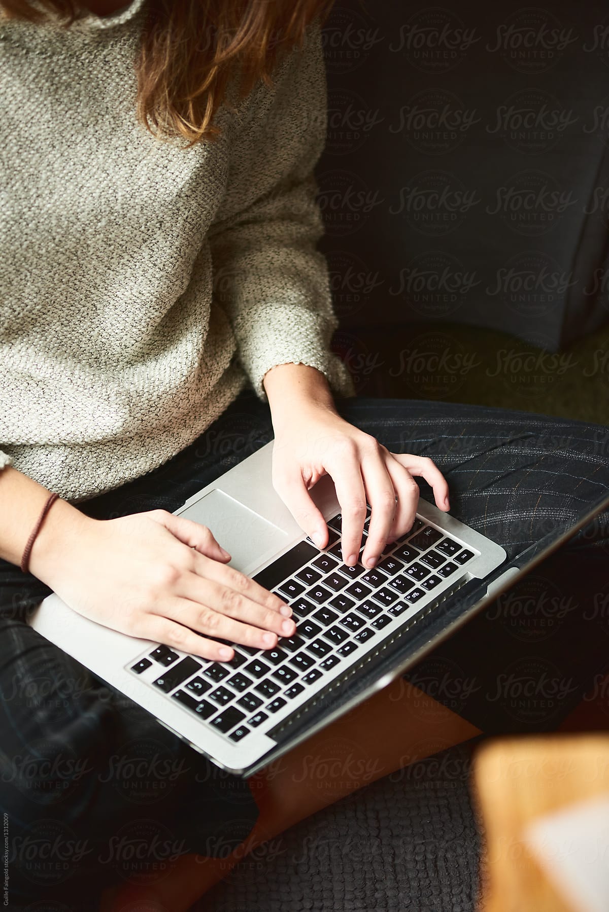 "Woman's Hands Using Laptop." by Stocksy Contributor "Guille Faingold ...