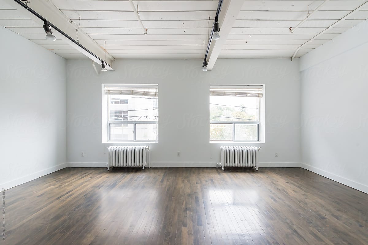 "Empty Room In A Loft, Real Estate" by Stocksy Contributor "Jen ...