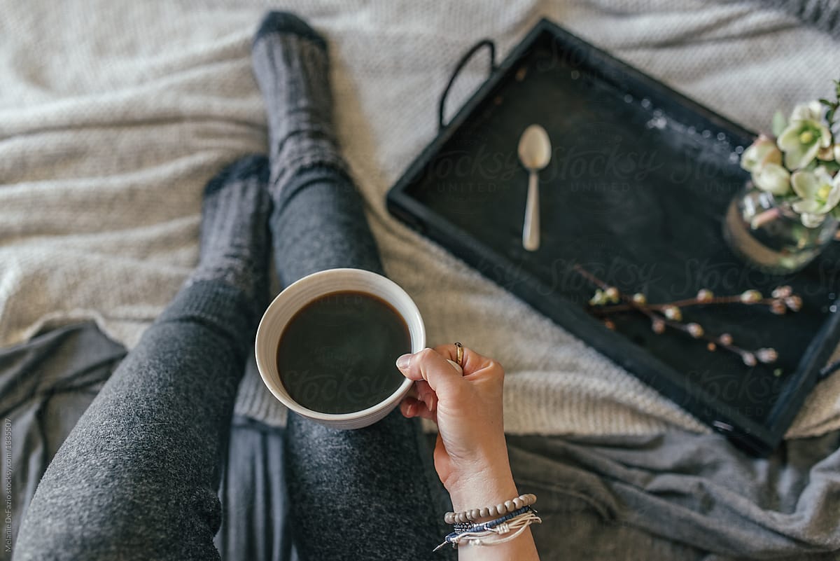 "Morning Coffee" by Stocksy Contributor "Melanie DeFazio" - Stocksy