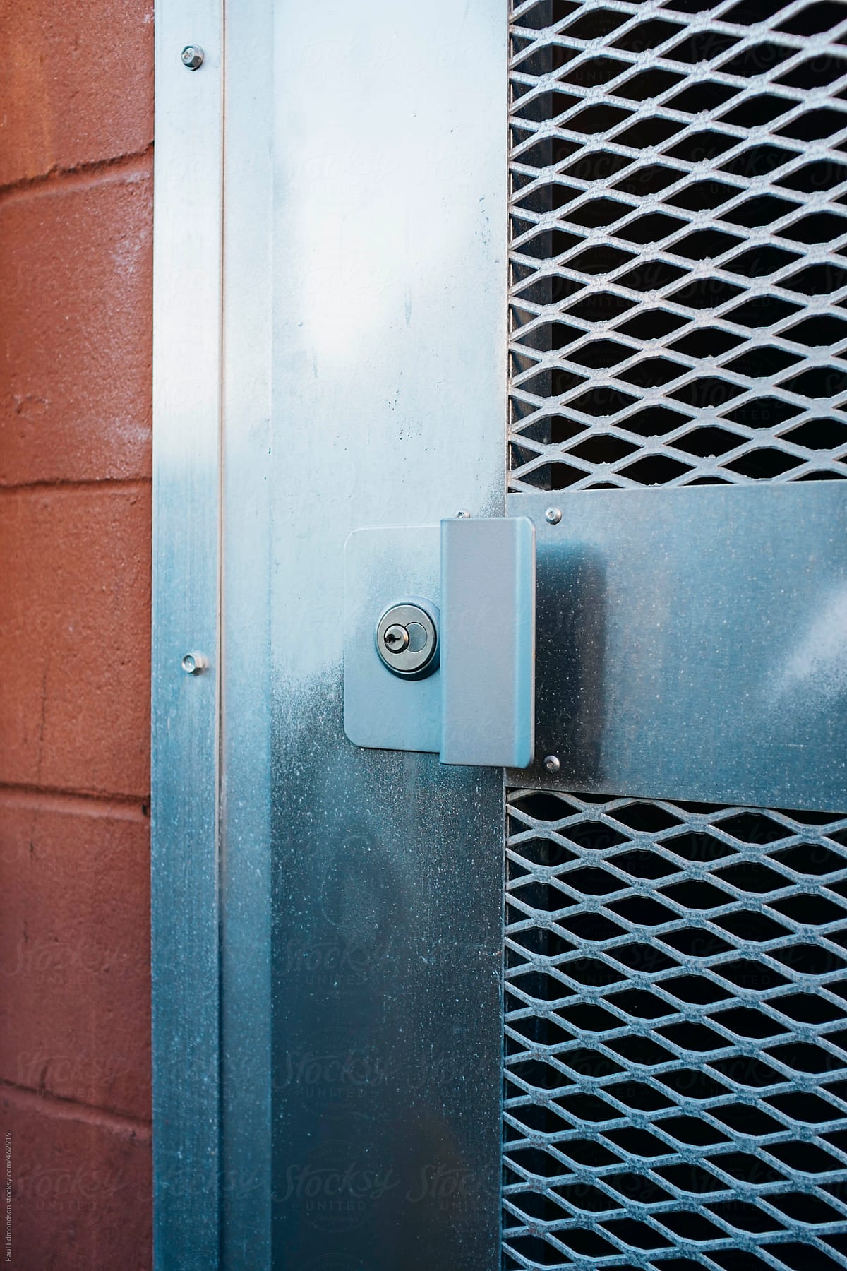 "Detail Of Metal Door And Lock" by Stocksy Contributor "Rialto Images ...
