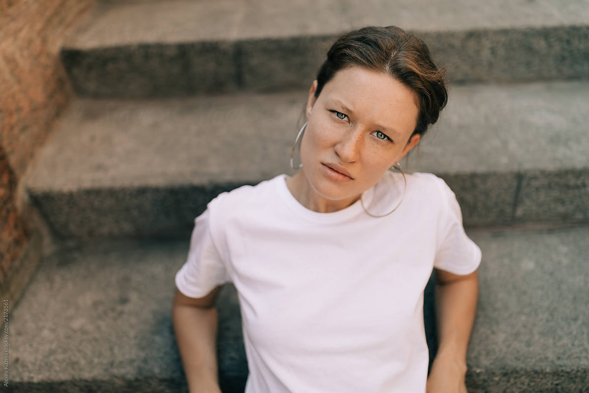 "Portrait Of Angry Young Woman" by Stocksy Contributor "Alexey Kuzma ...