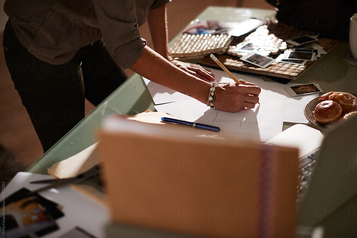 "Woman Working In Studio" by Stocksy Contributor "Guille Faingold ...