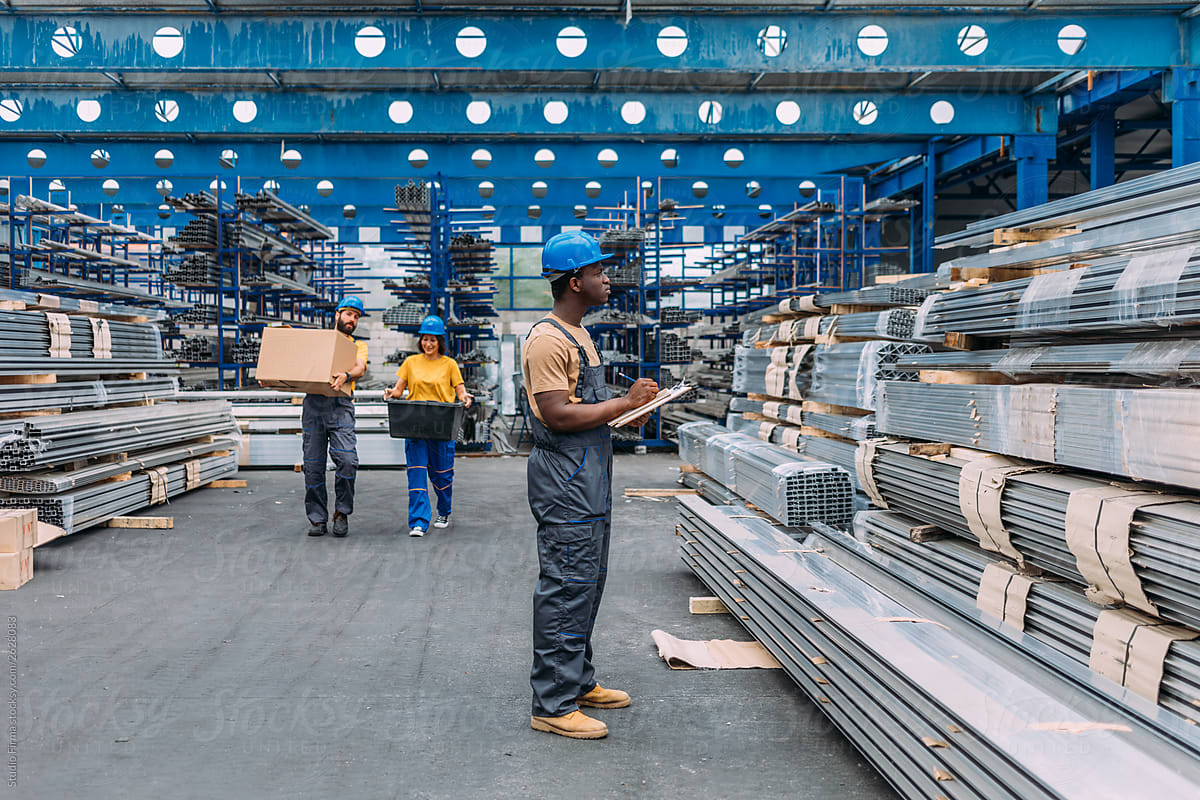 A Day in the Factory - Stock Image - Everypixel