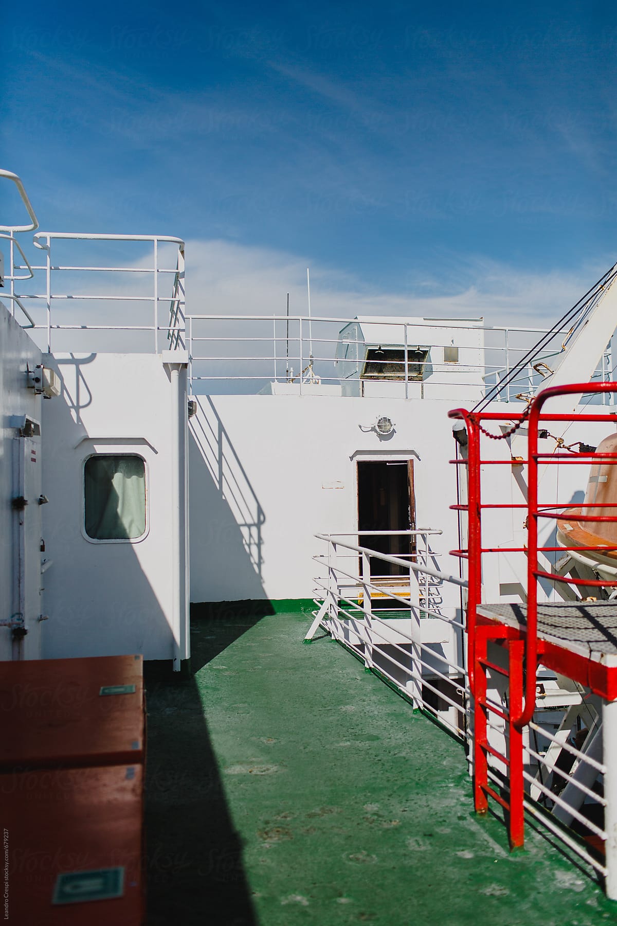 "A Vessel Deck" by Stocksy Contributor "Leandro Crespi" - Stocksy