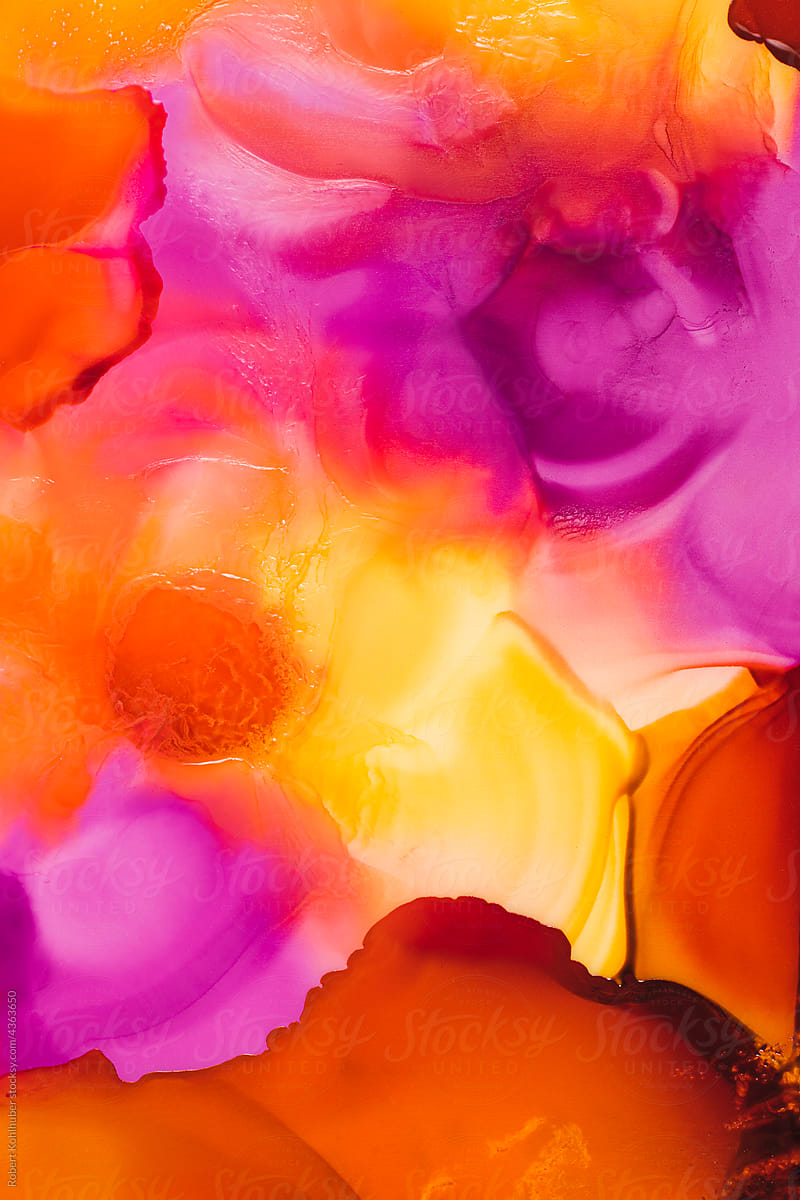 Abstract liquid painting - Stock Image - Everypixel
