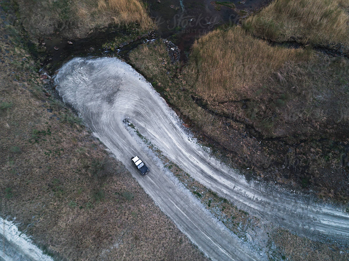 "Car Driving Into The Wild" by Stocksy Contributor "Garage Island Crew ...