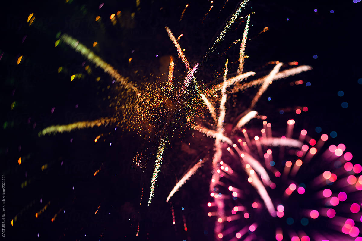 "Fireworks" by Stocksy Contributor "CACTUS Creative Studio" - Stocksy