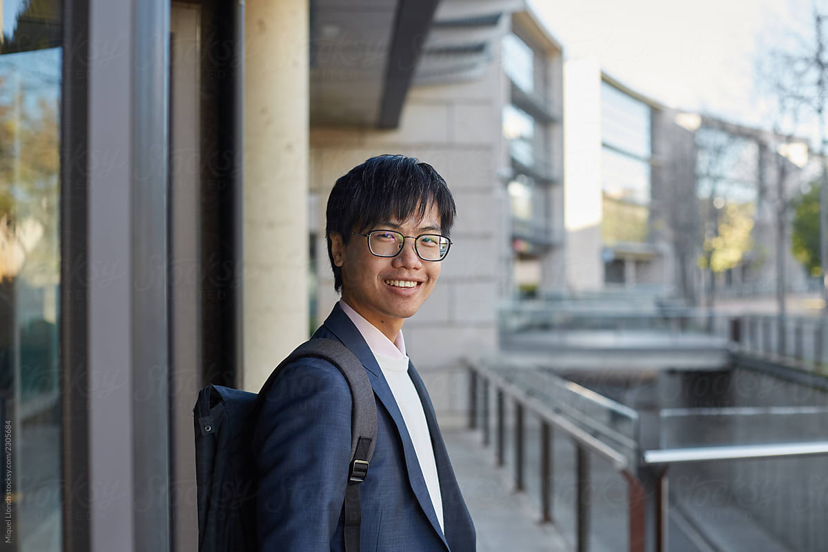 "Young Asian Business Portrait" by Stocksy Contributor "Miquel Llonch ...