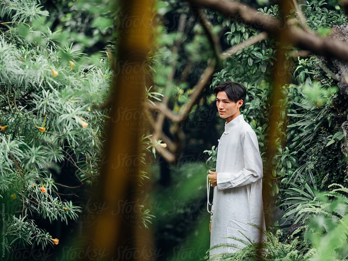"Asian Man With Zen Buddha Gesture" by Stocksy Contributor "Pansfun ...