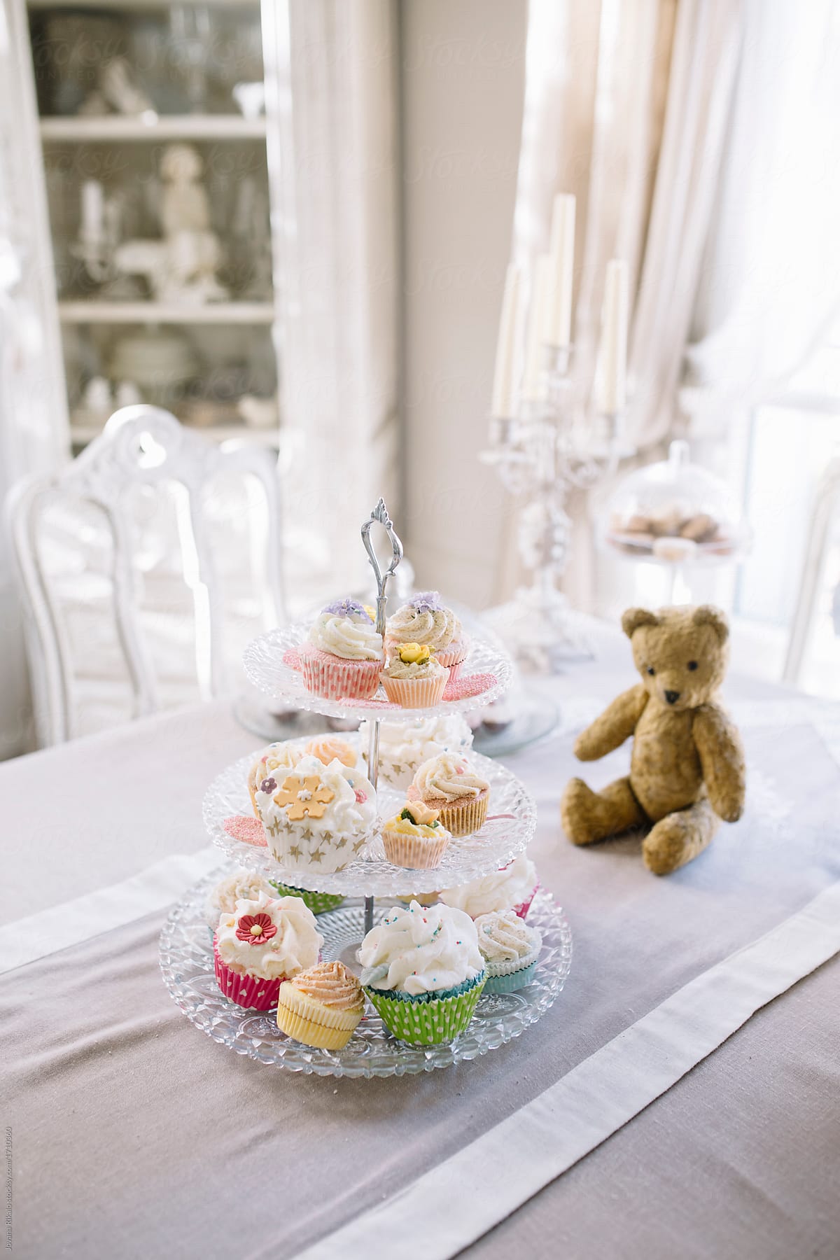 "Cupcakes On A Table" by Stocksy Contributor "Jovana Rikalo" - Stocksy