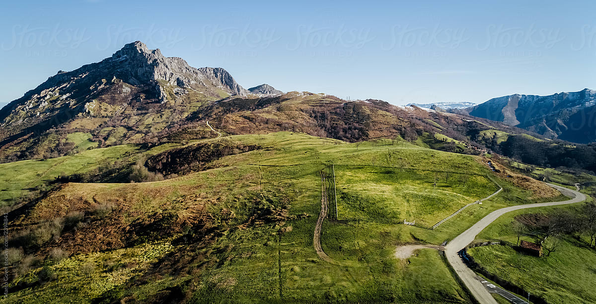 "Green Mountains" by Stocksy Contributor "Marco Govel" - Stocksy