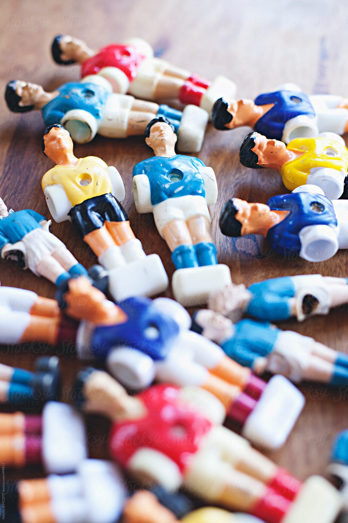 "Collection Of Table Top Football Game Players" by Stocksy Contributor ...