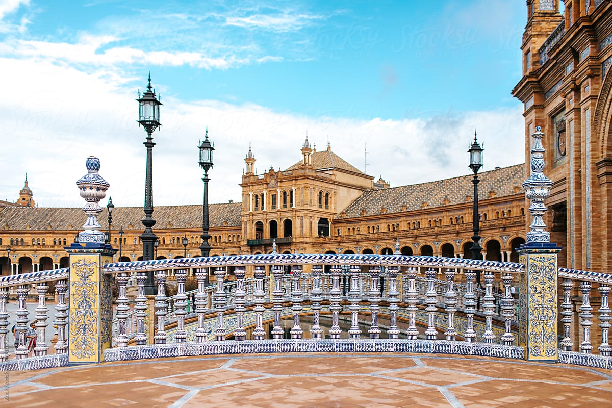 "Monument In Seville City" by Stocksy Contributor "Zoran Djekic" - Stocksy