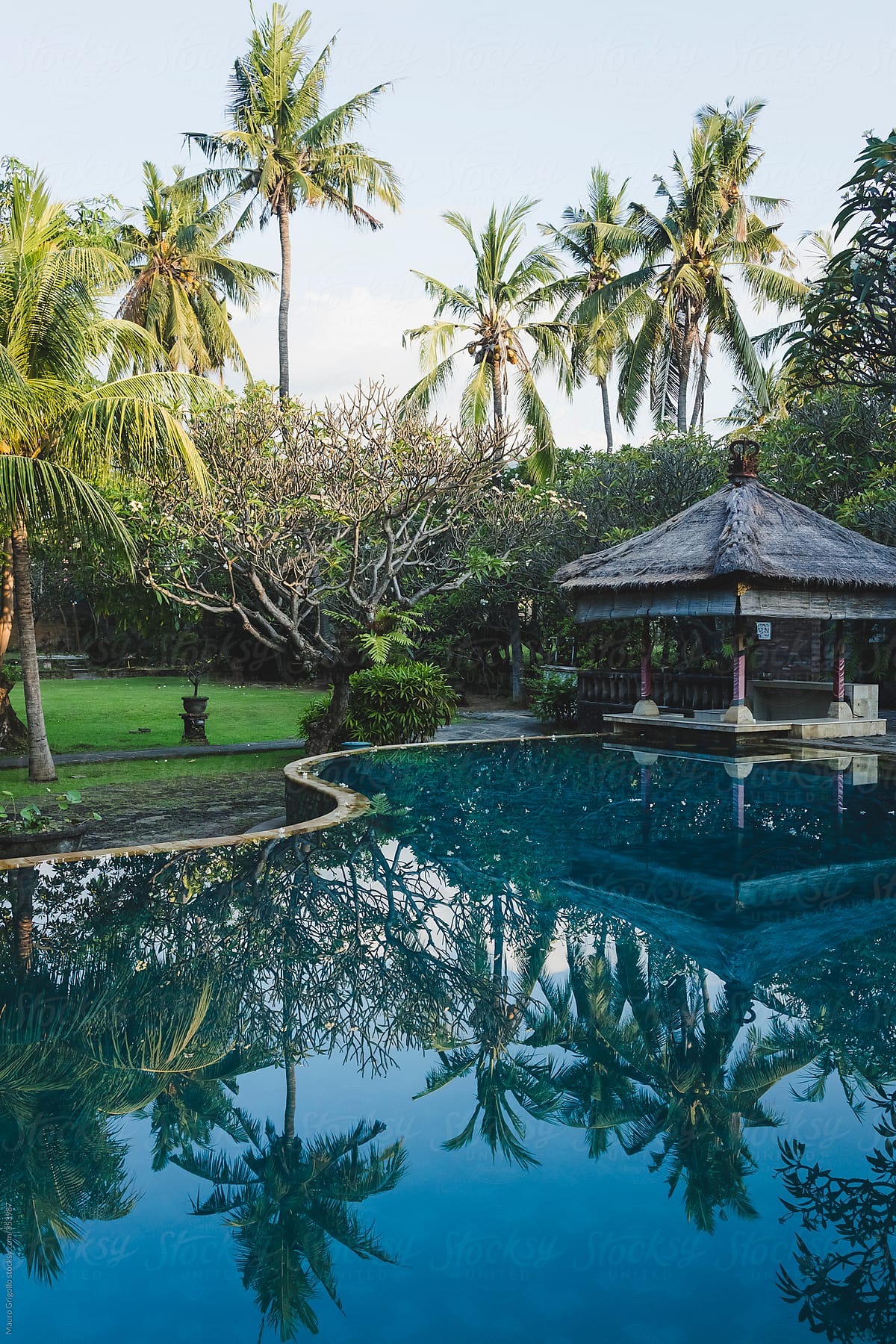"Swimming Pool In A Hotel" by Stocksy Contributor "Mauro Grigollo ...