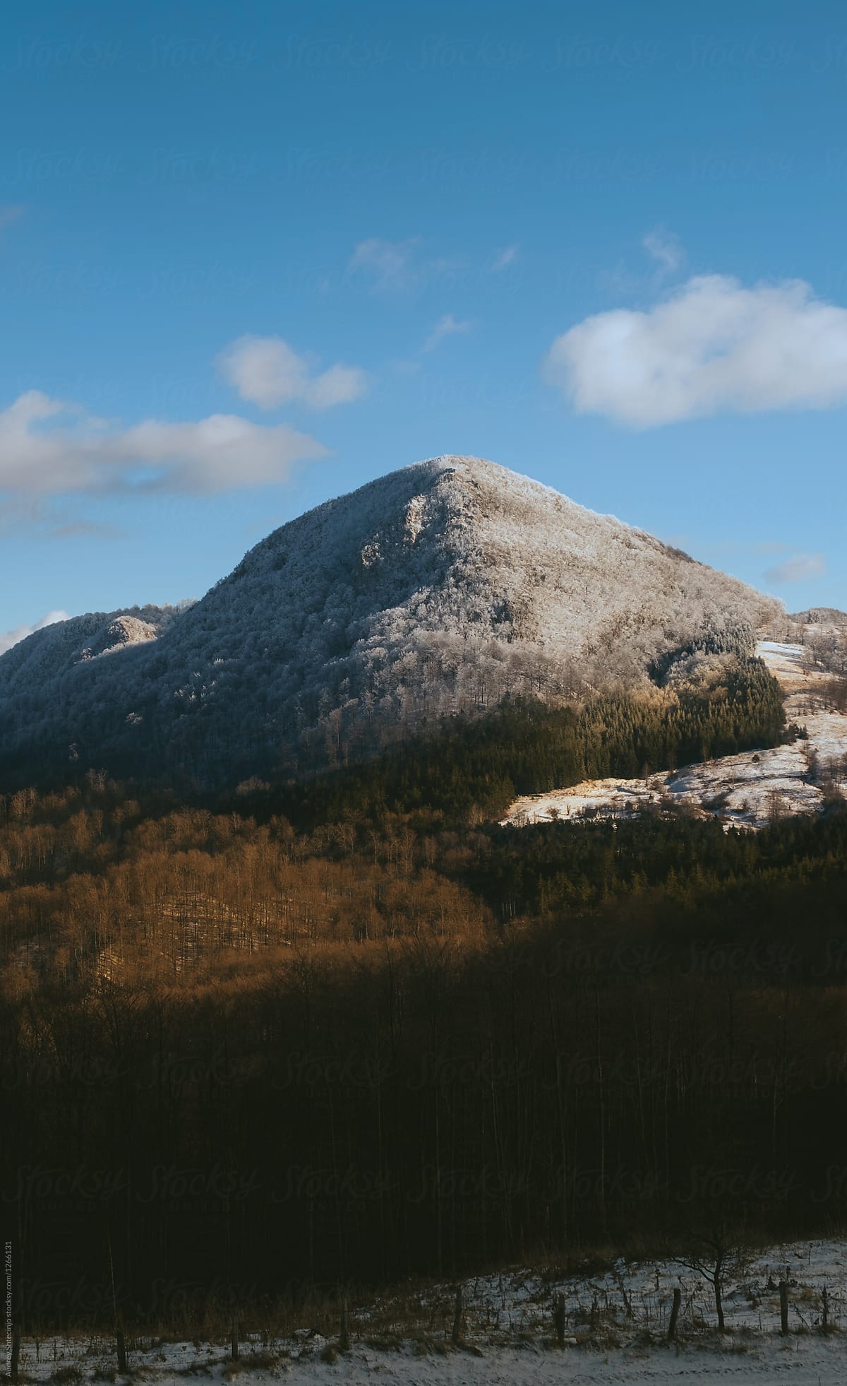 "View On Top Of Hill Covered In Snow." by Stocksy Contributor "AUDSHULE ...