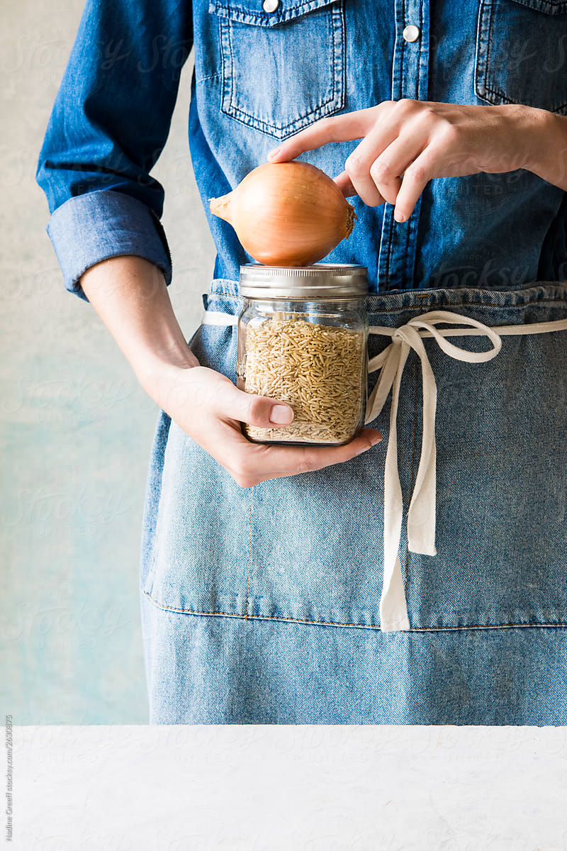 "Cook Food In Jar" by Stocksy Contributor "Nadine Greeff" - Stocksy