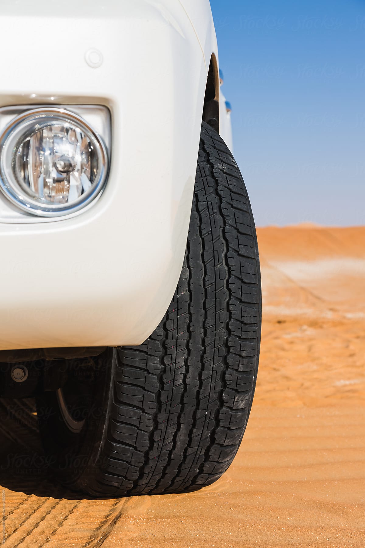 "Off Road Car Inside The Desert" by Stocksy Contributor "Mauro Grigollo ...