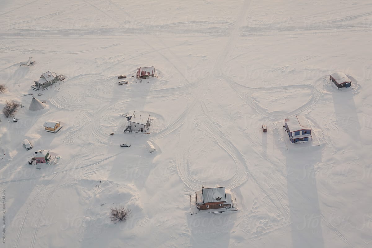"Float Homes On Great Lake Near Yellowknife" by Stocksy Contributor ...