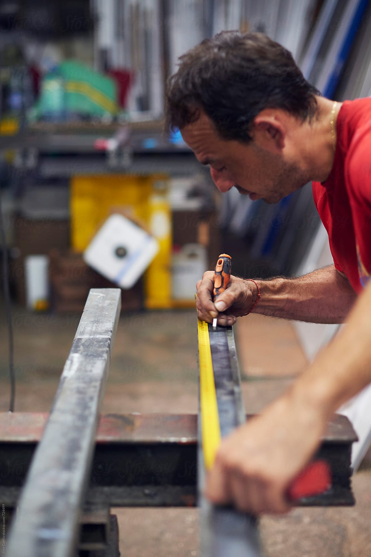 "Iron Worker" by Stocksy Contributor "Jose Coello" - Stocksy