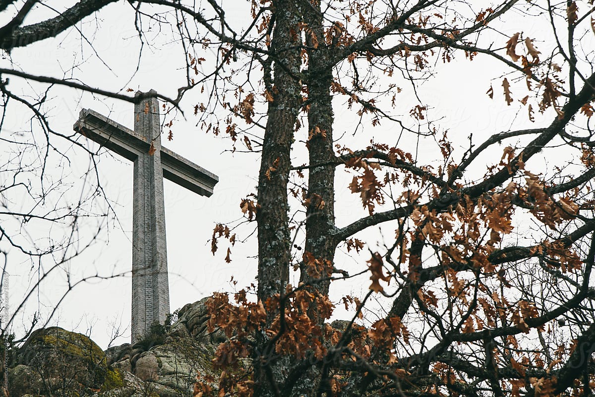 "Cross Monument And Trees" by Stocksy Contributor "Alejandro Moreno de ...