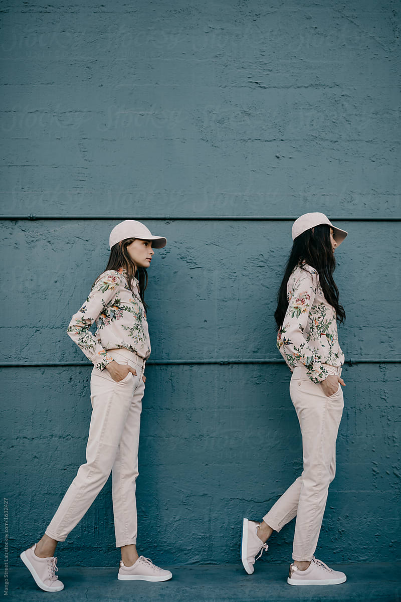 "Two Women In Matching Pink Outfits" by Stocksy Contributor "Mango ...
