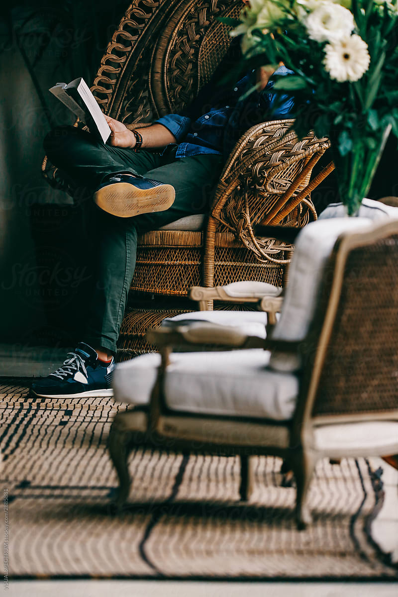 "Anonymous Man Reading Book" by Stocksy Contributor "VISUALSPECTRUM ...
